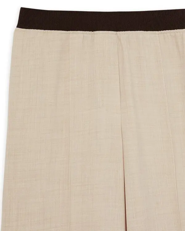 REISS Wide Leg Trousers - Neutral