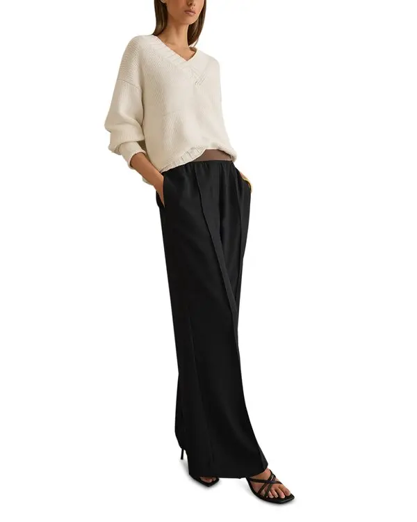 REISS Wide Leg Trousers
