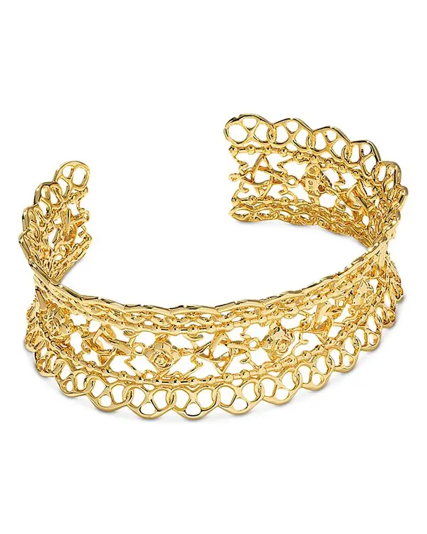 Kendra Scott Krista Lace Cuff Bracelet - Gold