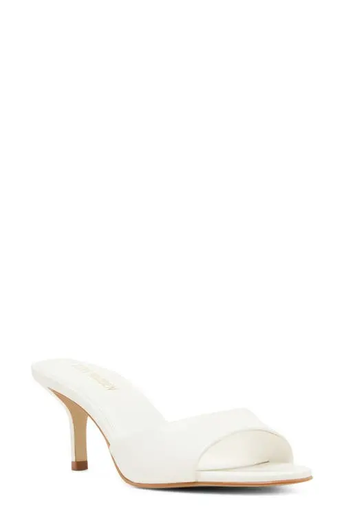 Steve Madden Kendrix Sandal - White Leather