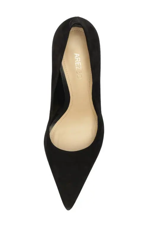 AREZZO Emily Pointed-toe Pumps - Black