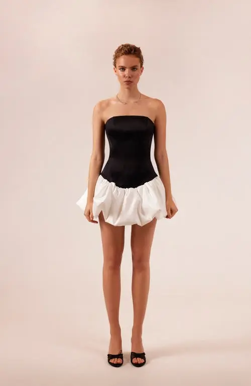 MILLA Swan-like Mini Corset Dress