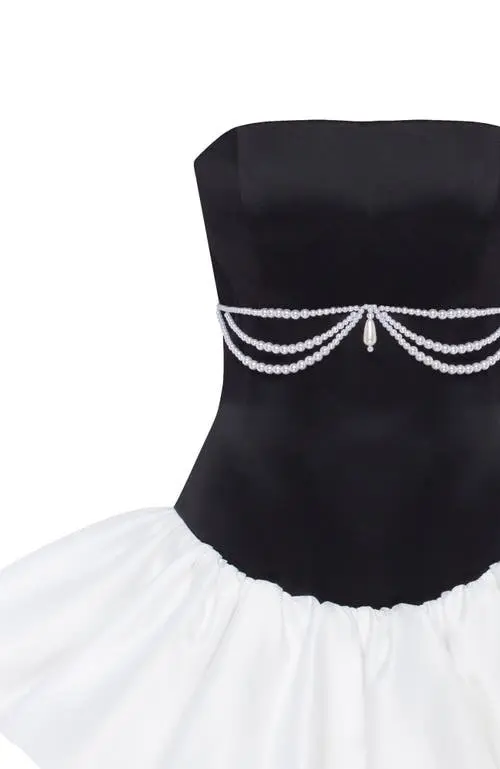 MILLA Swan-like Mini Corset Dress