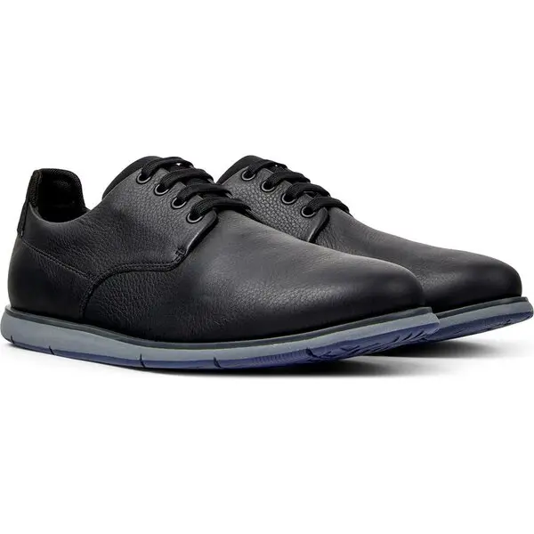 Camper Smith Plain Toe Derby - Black