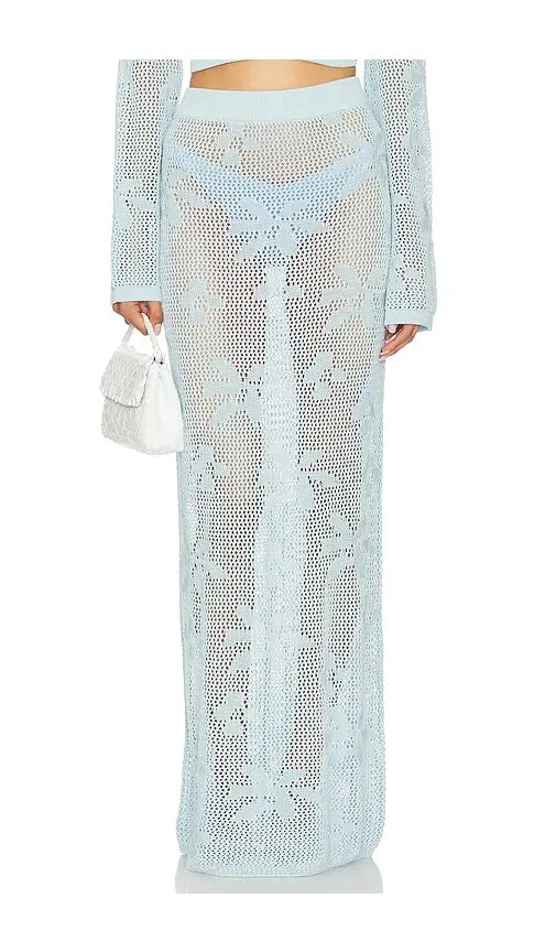SNDYS. Terra Maxi Skirt - Glacial