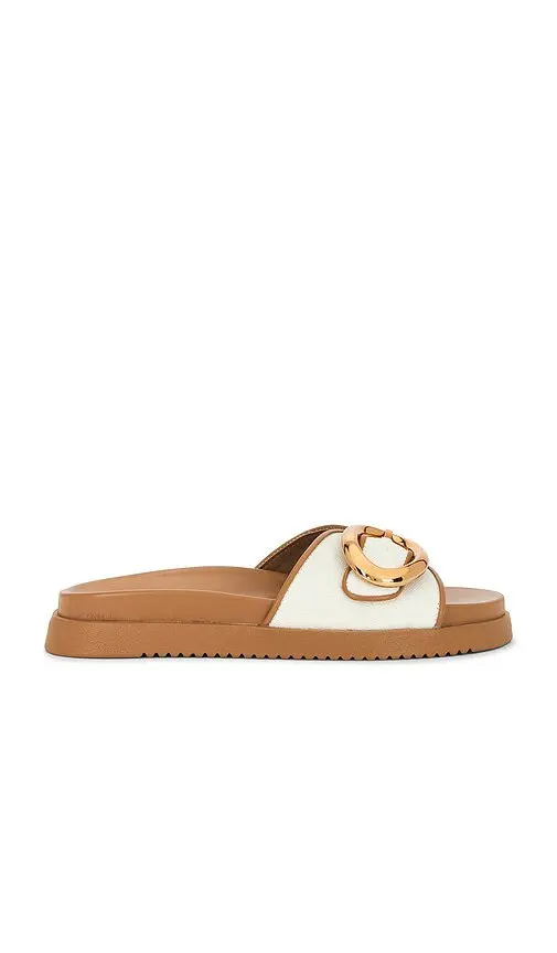 Buy Steve Madden Mandie Slides Natural Cognac At 42% Off