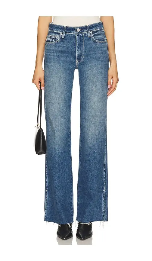 AMO Georgia Split Flare Jeans - Blue