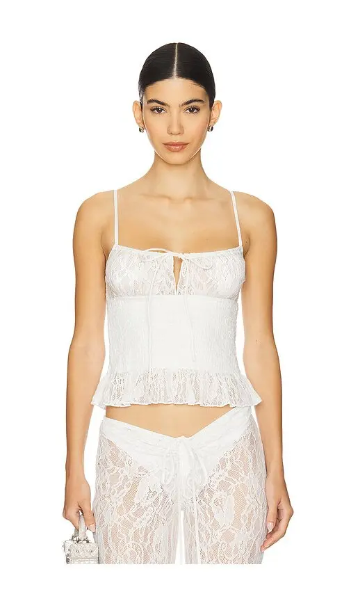 LESLIE AMON Slip Top