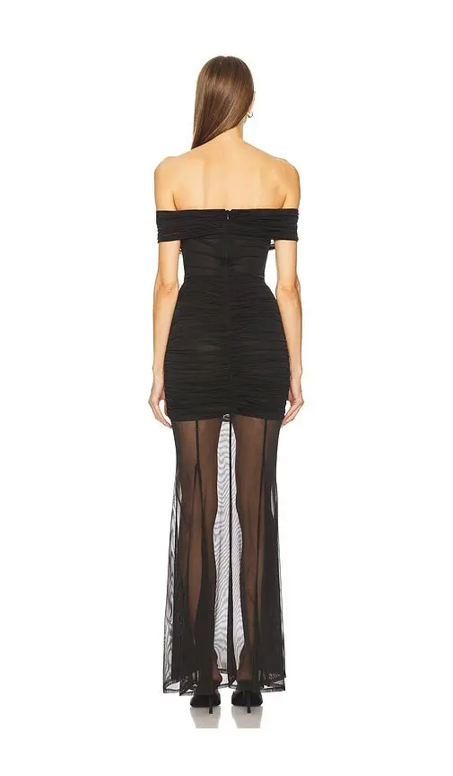 MICHAEL COSTELLO X Revolve Heidi Gown - Black