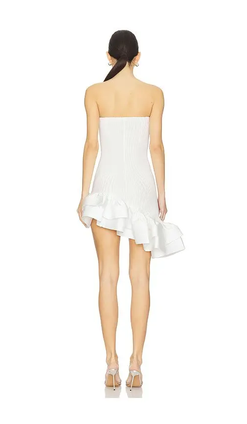 L'IDEE Volant Mini Dress