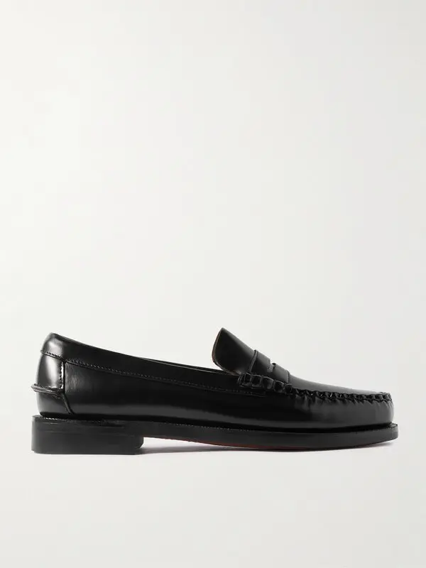 SEBAGO Classic Dan Leather Penny Loafers - Black