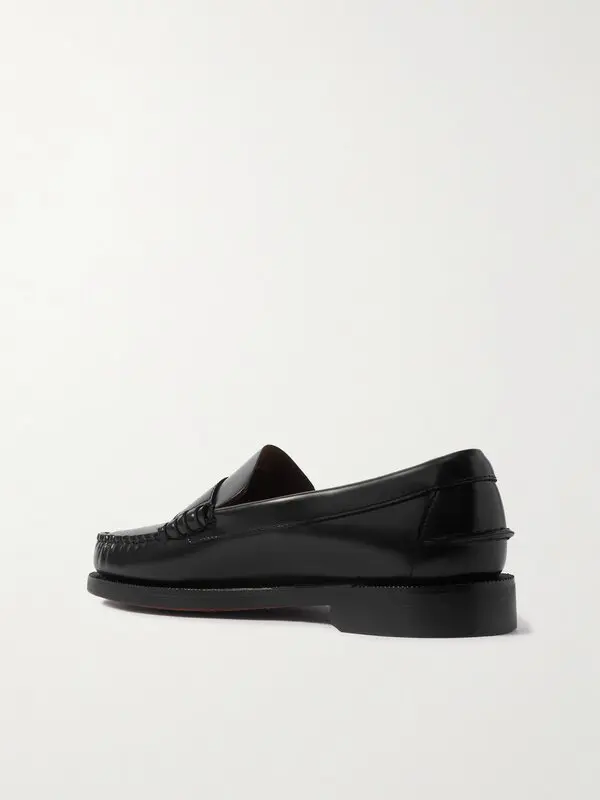 SEBAGO Classic Dan Leather Penny Loafers - Black