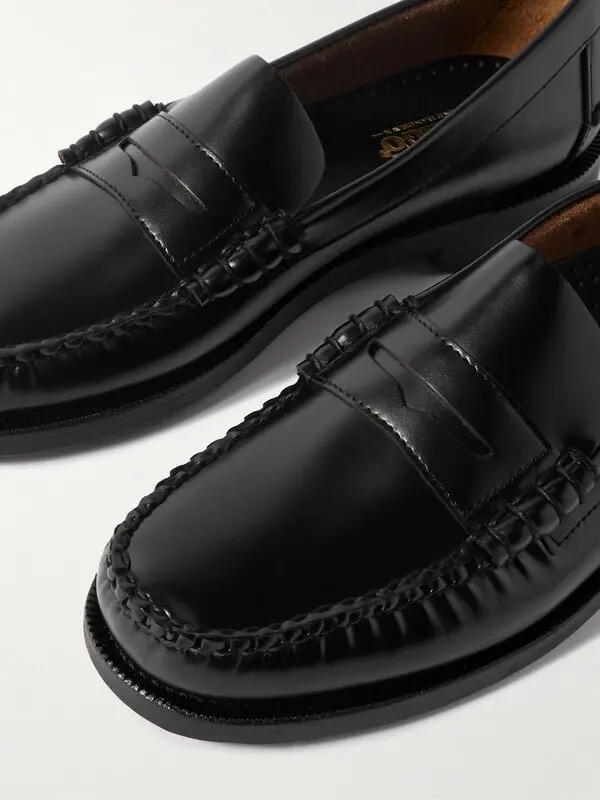 SEBAGO Classic Dan Leather Penny Loafers - Black