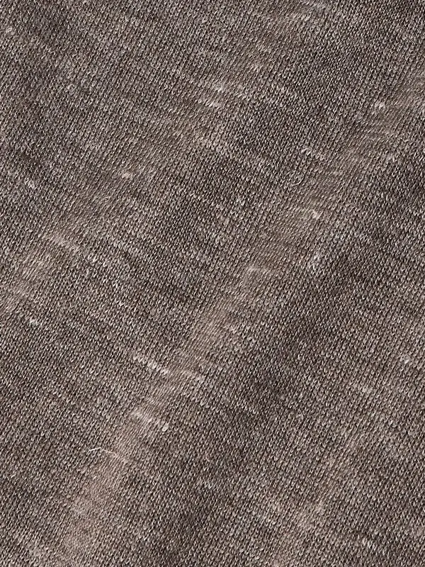 Zegna Mulberry Silk, Cashmere And Linen-blend Sweater - Brown