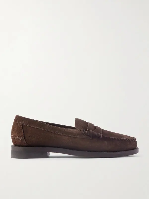 SEBAGO Classic Dan Suede Penny Loafers - Brown