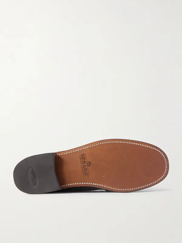 SEBAGO Classic Dan Suede Penny Loafers - Brown