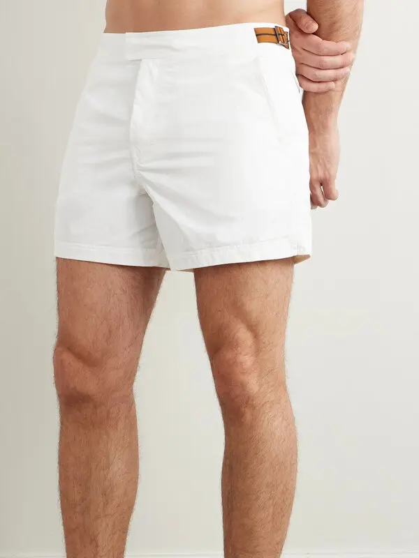 Zegna Rio Straight-leg Mid-length Swim Shorts