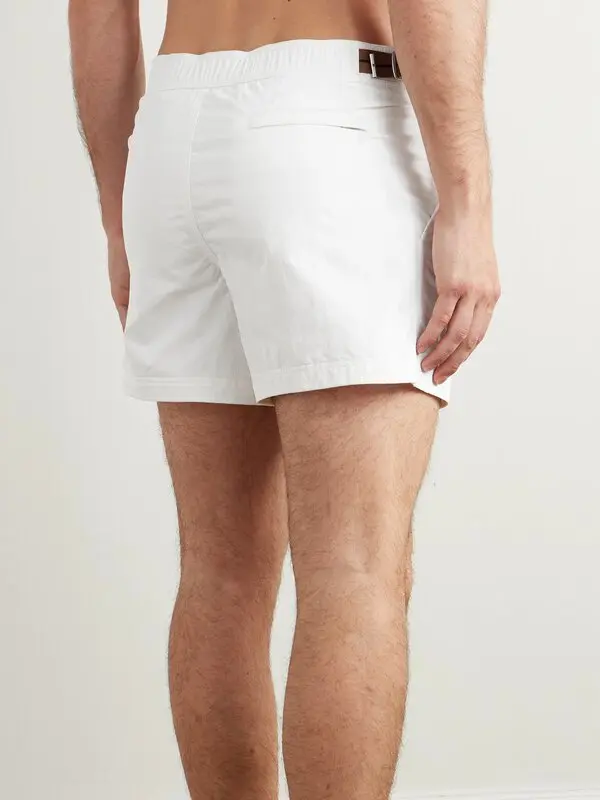 Zegna Rio Straight-leg Mid-length Swim Shorts