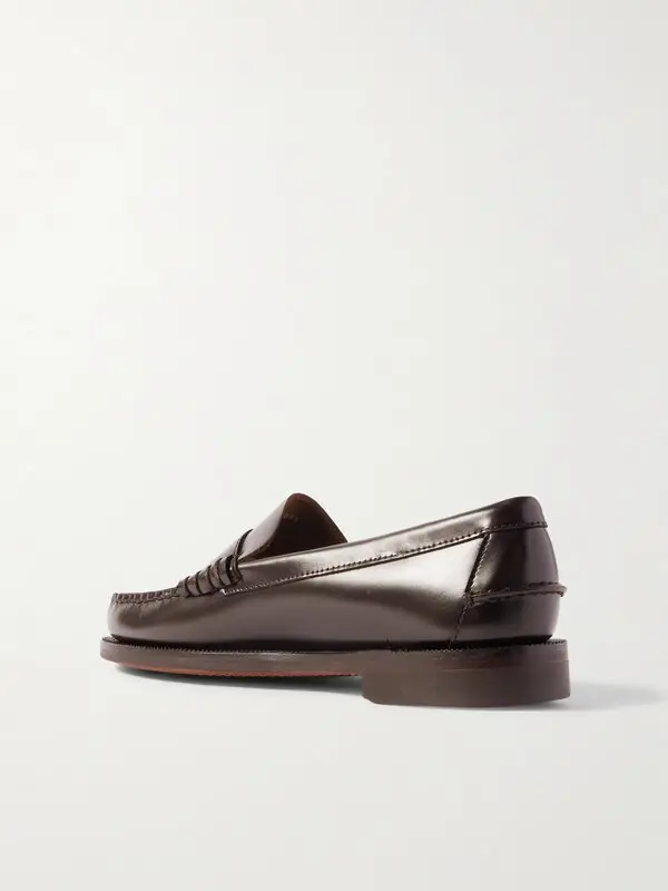SEBAGO Classic Dan Leather Penny Loafers - Brown