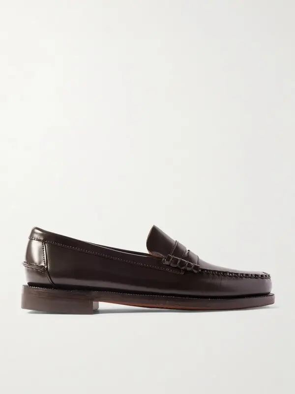SEBAGO Classic Dan Leather Penny Loafers - Brown