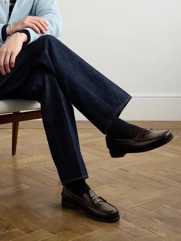 SEBAGO Classic Dan Leather Penny Loafers - Brown