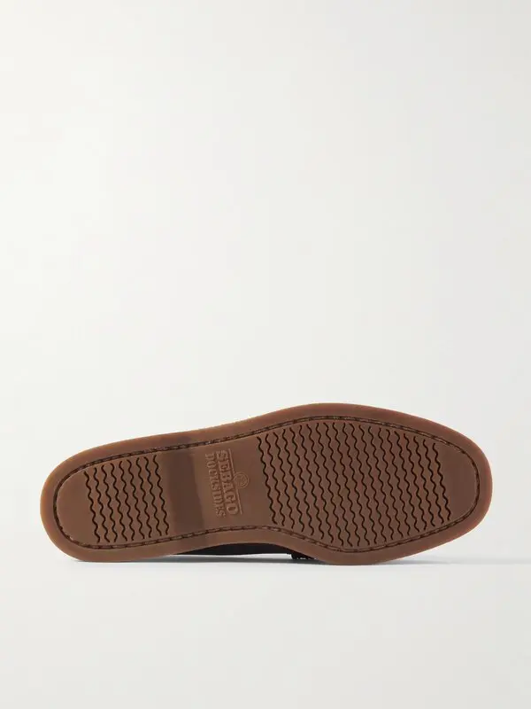 SEBAGO Dolphin Waxed-leather Penny Loafers - Brown