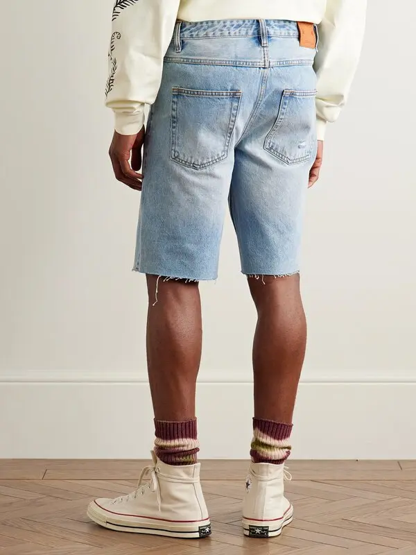 MANAAKI Tama Slim-fit Denim Shorts