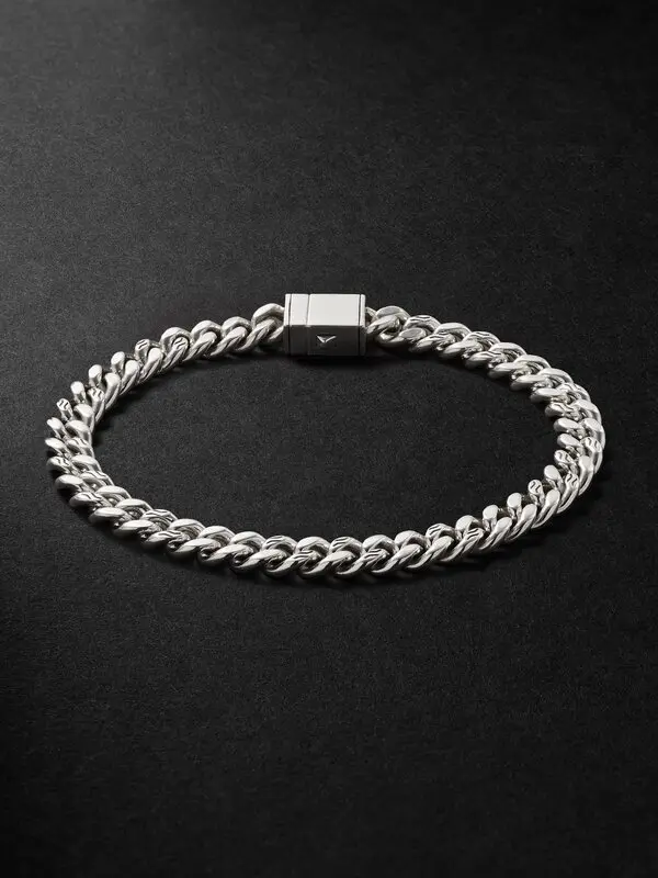 John Hardy Sterling Curb Chain Bracelet - Silver