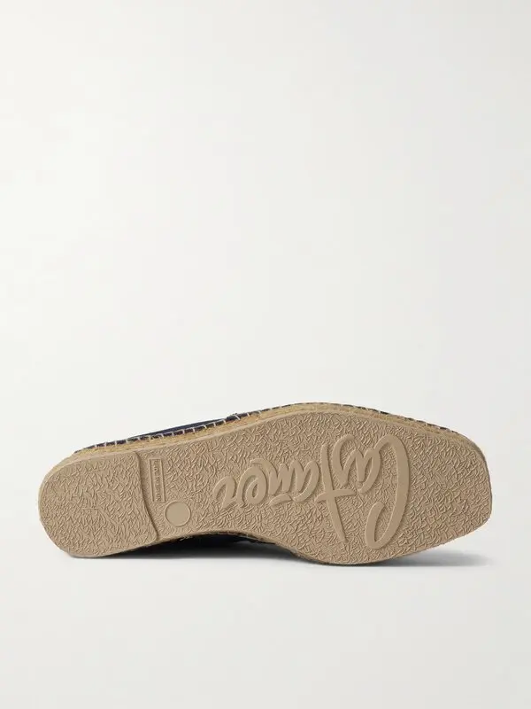 CastaÑer Parker Collapsible-heel Suede Espadrilles - Blue