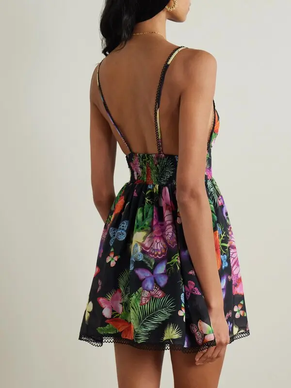 Charo Ruiz Ibiza Issya Printed Mini Dress