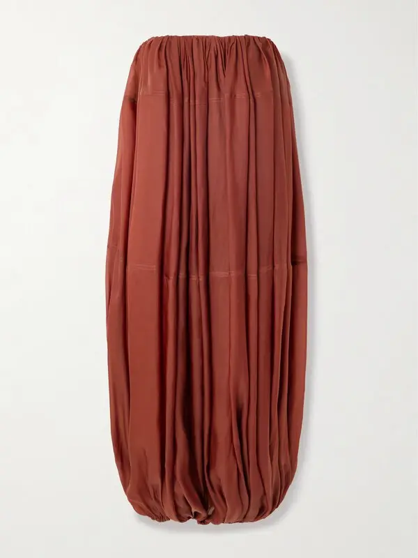 FERRAGAMO Strapless Jersey Gown