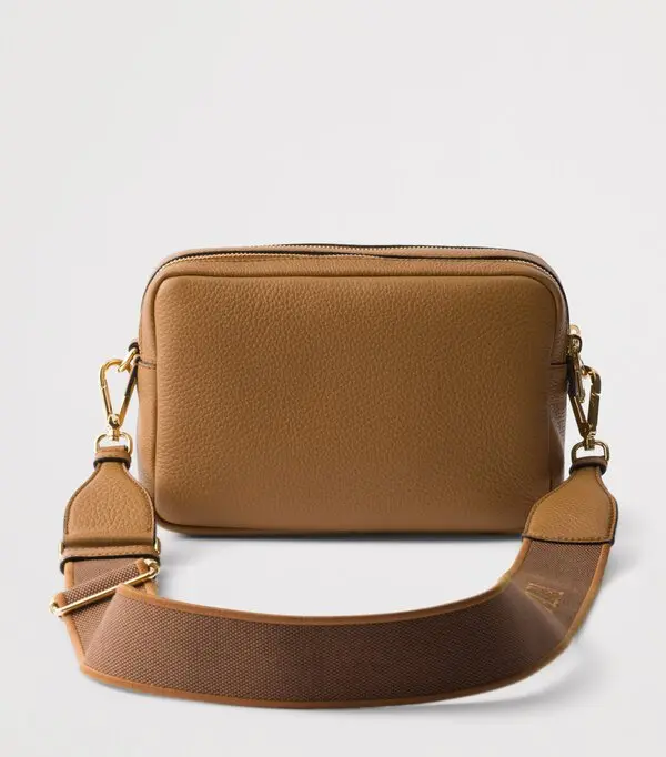 Prada Small Leather Cross-body Bag - Brown