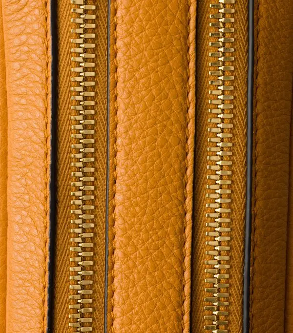Prada Small Leather Cross-body Bag - Orange
