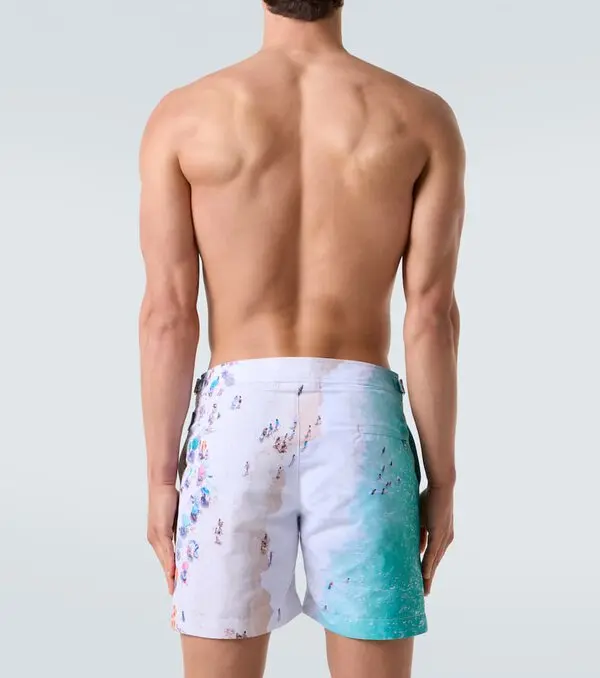 Orlebar Brown X Gray Malin Bulldog Swim Trunks