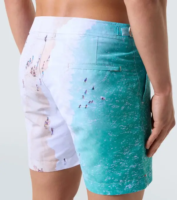 Orlebar Brown X Gray Malin Bulldog Swim Trunks