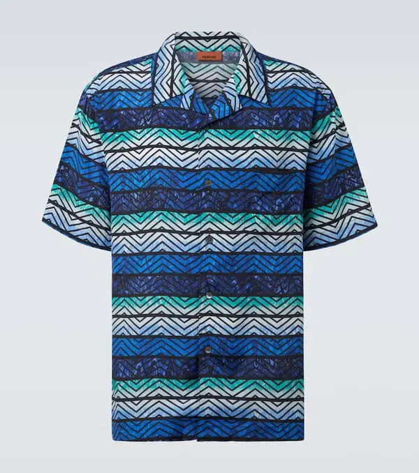 Missoni Zigzag Bowling Shirt
