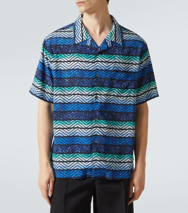 Missoni Zigzag Bowling Shirt