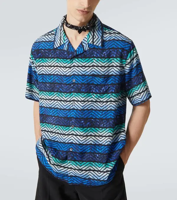 Missoni Zigzag Bowling Shirt
