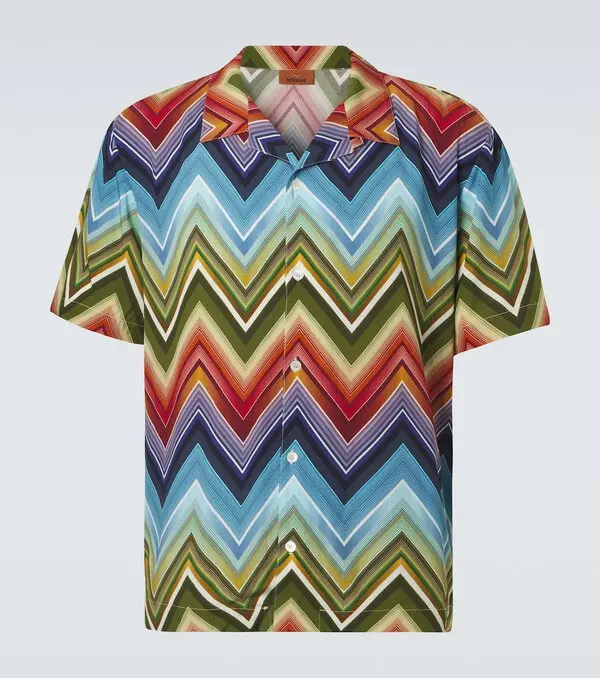 Missoni Zigzag Bowling Shirt - Multicoloured