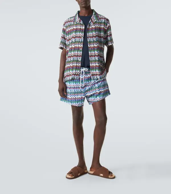 Missoni Zigzag Bowling Shirt - Multicoloured