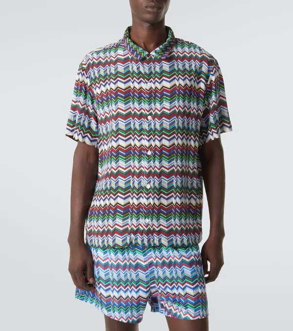 Missoni Zigzag Bowling Shirt - Multicoloured