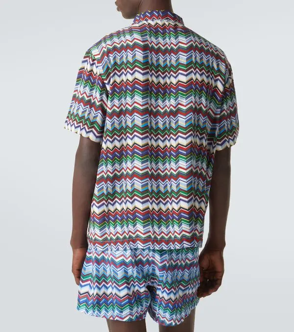 Missoni Zigzag Bowling Shirt - Multicoloured