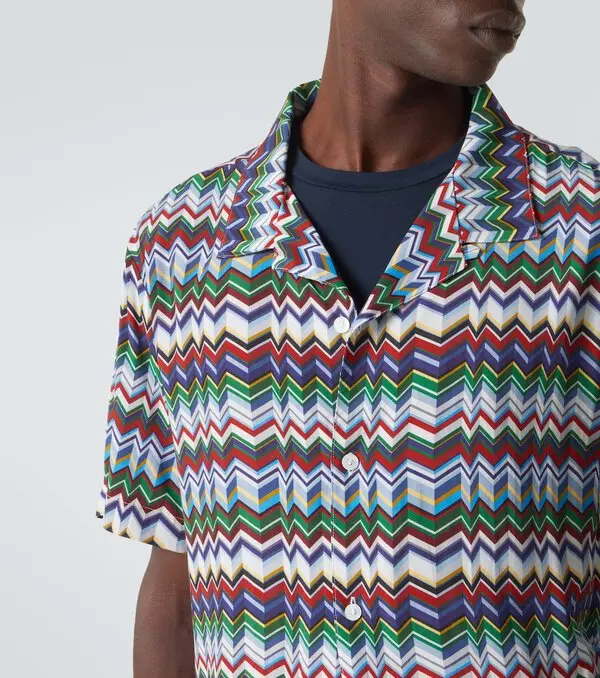 Missoni Zigzag Bowling Shirt - Multicoloured