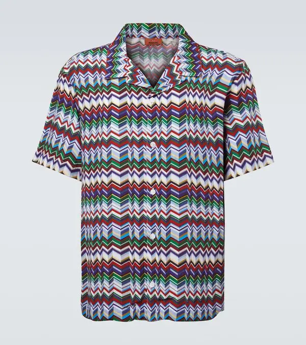 Missoni Zigzag Bowling Shirt - Multicoloured