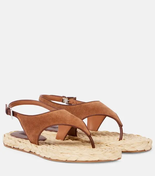 Paris Texas Amalfi Thong Sandals - Brown