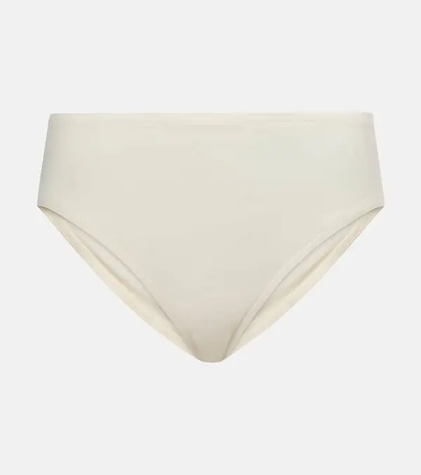 KARLA COLLETTO High-rise Bikini Bottom - White