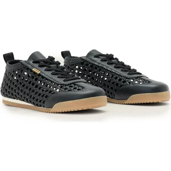 ALLSAINTS Kenny Woven Runner Sneakers - Black