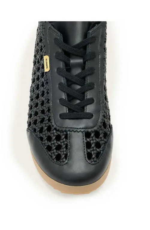ALLSAINTS Kenny Woven Runner Sneakers - Black