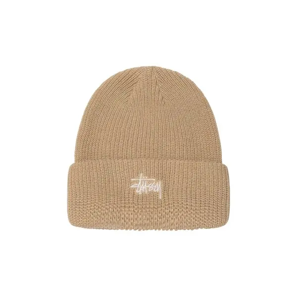 StÜssy Basic Cuff Beanie - Cream