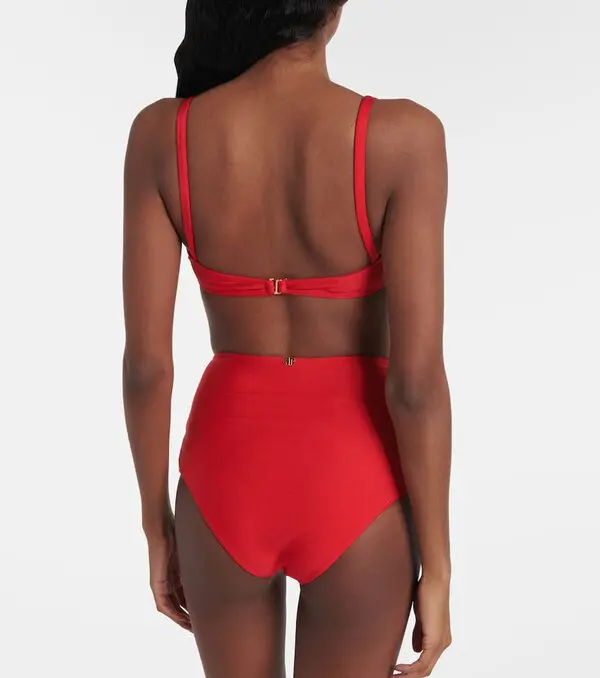 ADRIANA DEGREAS Floral-appliqué Bikini